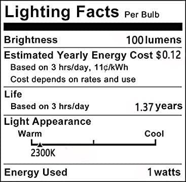 Flickering Flame Light Bulbs C7 Flame Shaped E12 Candelabra Base Flicker Chandelier Flame Effect Replacement Bulb Christmas Candle Lights Decorative Night Light for Halloween Party Christmas, 12 Pack