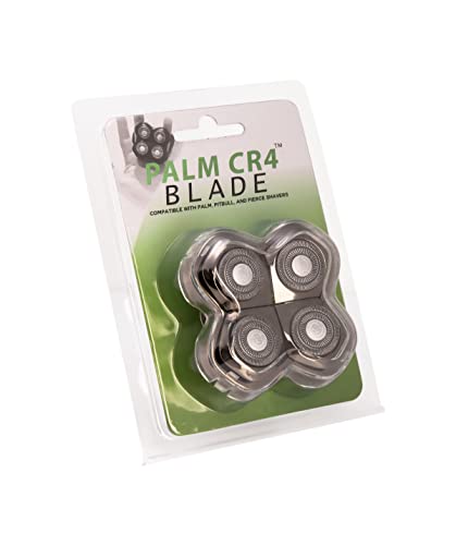 Skull Shaver Carver PRO 4 Head Replacement Blade for Pitbull, Butterfly Kiss, and Palm Electric Razors