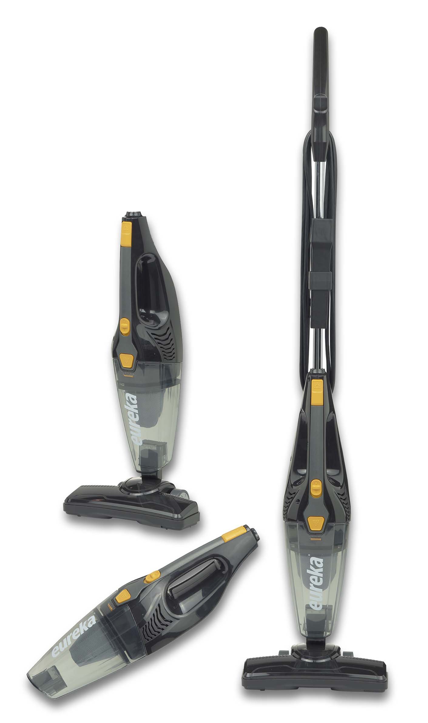 Eureka Blaze 3-in-1 Swivel Lightweight Stick Vacuum, Black (Renewed)