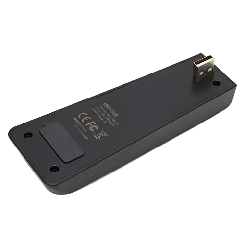 Jopwkuin USB 2.0 Extender, Black Plug and Play Easy USB Hub High Speed for Game Console for PC