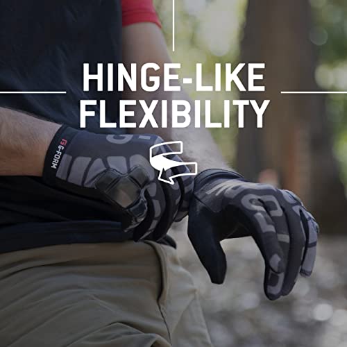 G-Form Sorata Trail Gloves, Black/Grey, Adult XL