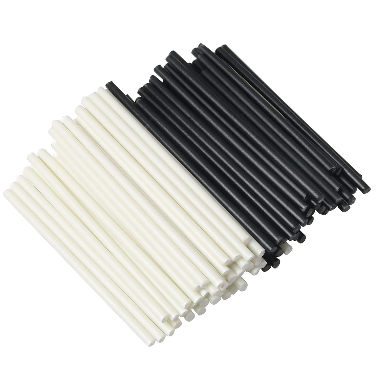 JJHXSM 20pcs Guitar Fingerboard Side Marker 100mm Fretboard Side Dot Fingerboard Position Marker for Guitar Bass White and Black