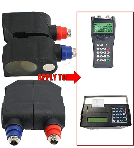 HFBTE M2 Transducer Ultrasonic Flow Meter Sensor DN50mm-DN700mm Apply to TDS-100H TDS-100P Water Flowmeter