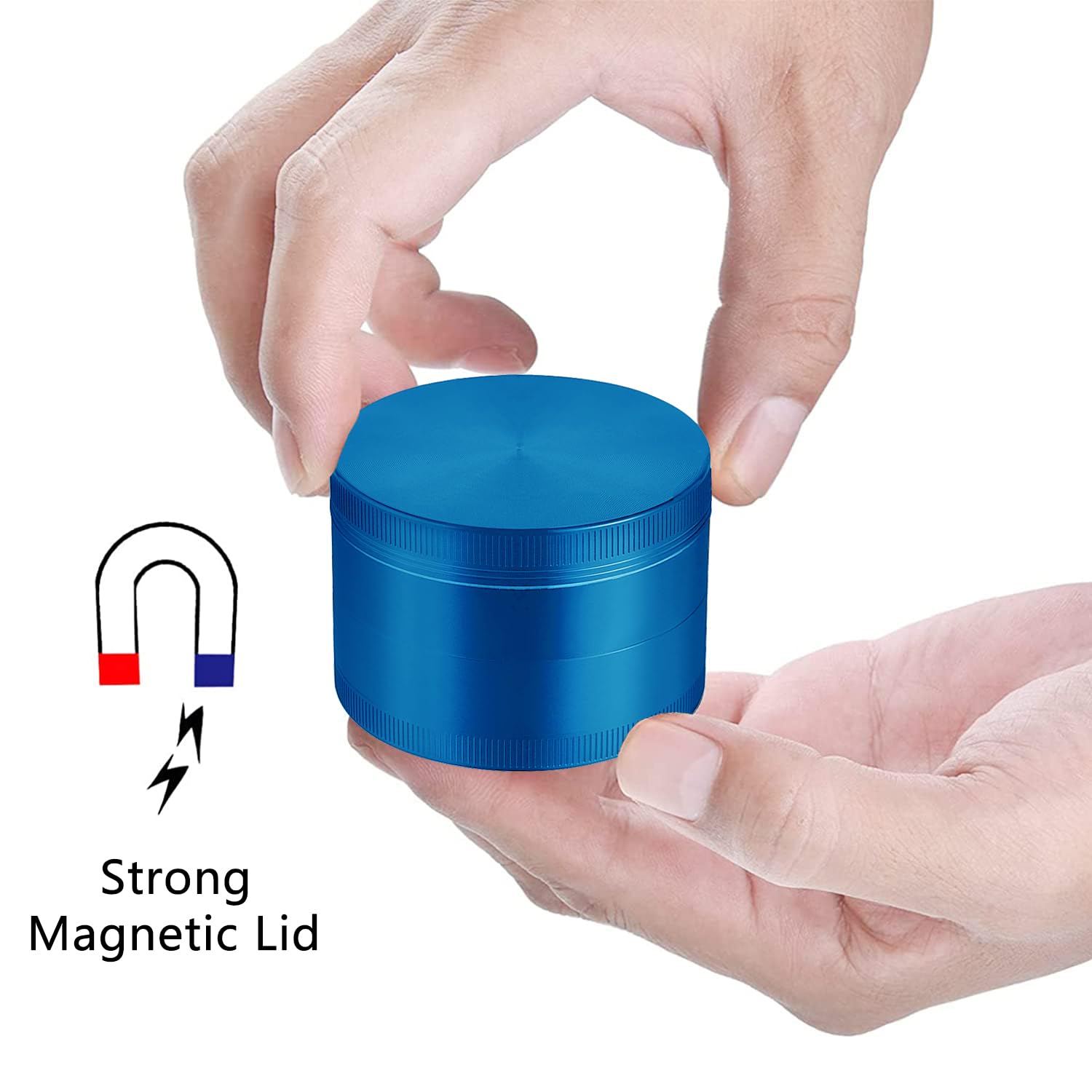 Grinder, 2.5 Inches Grinder (Blue)