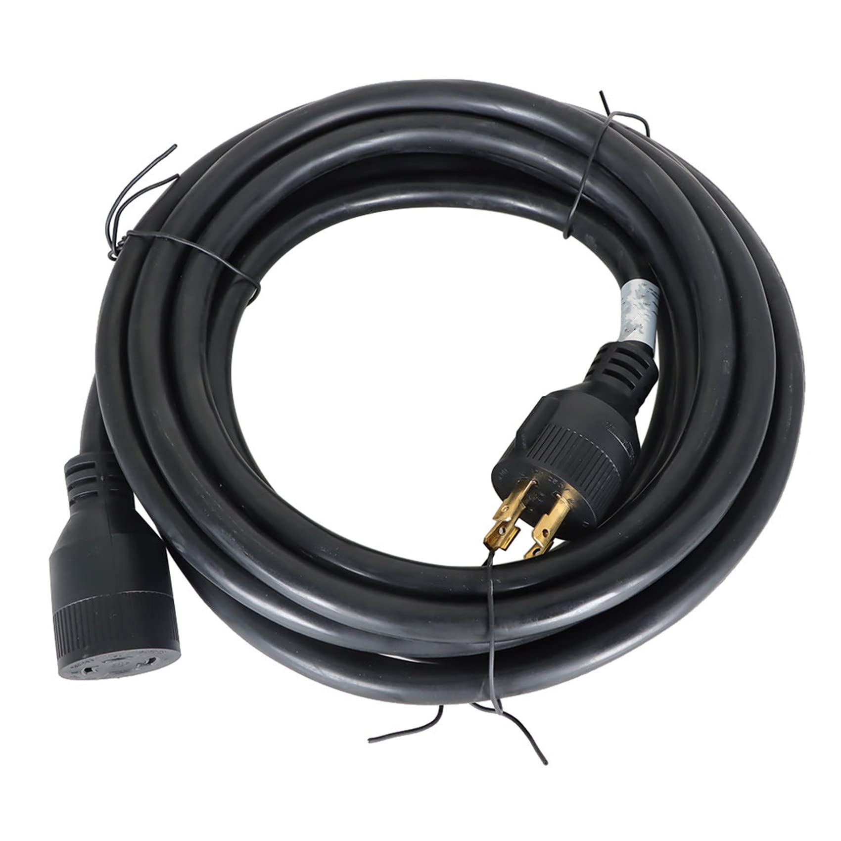 labwork 25FT L14-30P to L14-30R Generator Extension Cord 30 A Generator Cord Pre-Drilled Power Inlet Box Water Proofing Combo Kit L14-30P Generator Inlet Box 125/250 Volts
