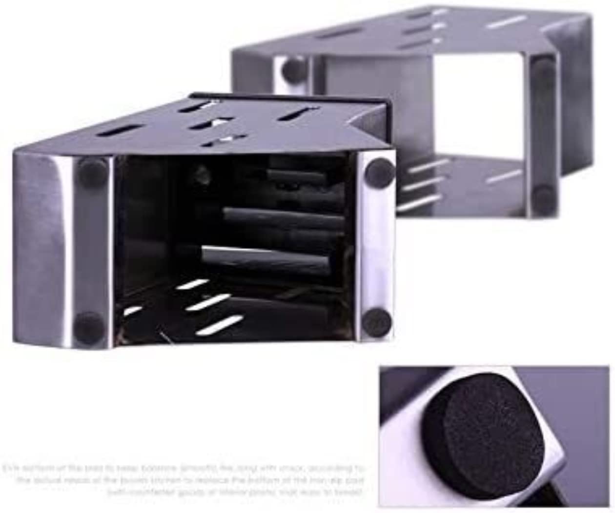 Knife Block Knife Holder Stainless Steel Knife Holder Ventilated Dry Knife Rack Kitchen Knife Shelf Storage Tool Knife Storage Knife Stand Knife Organizer