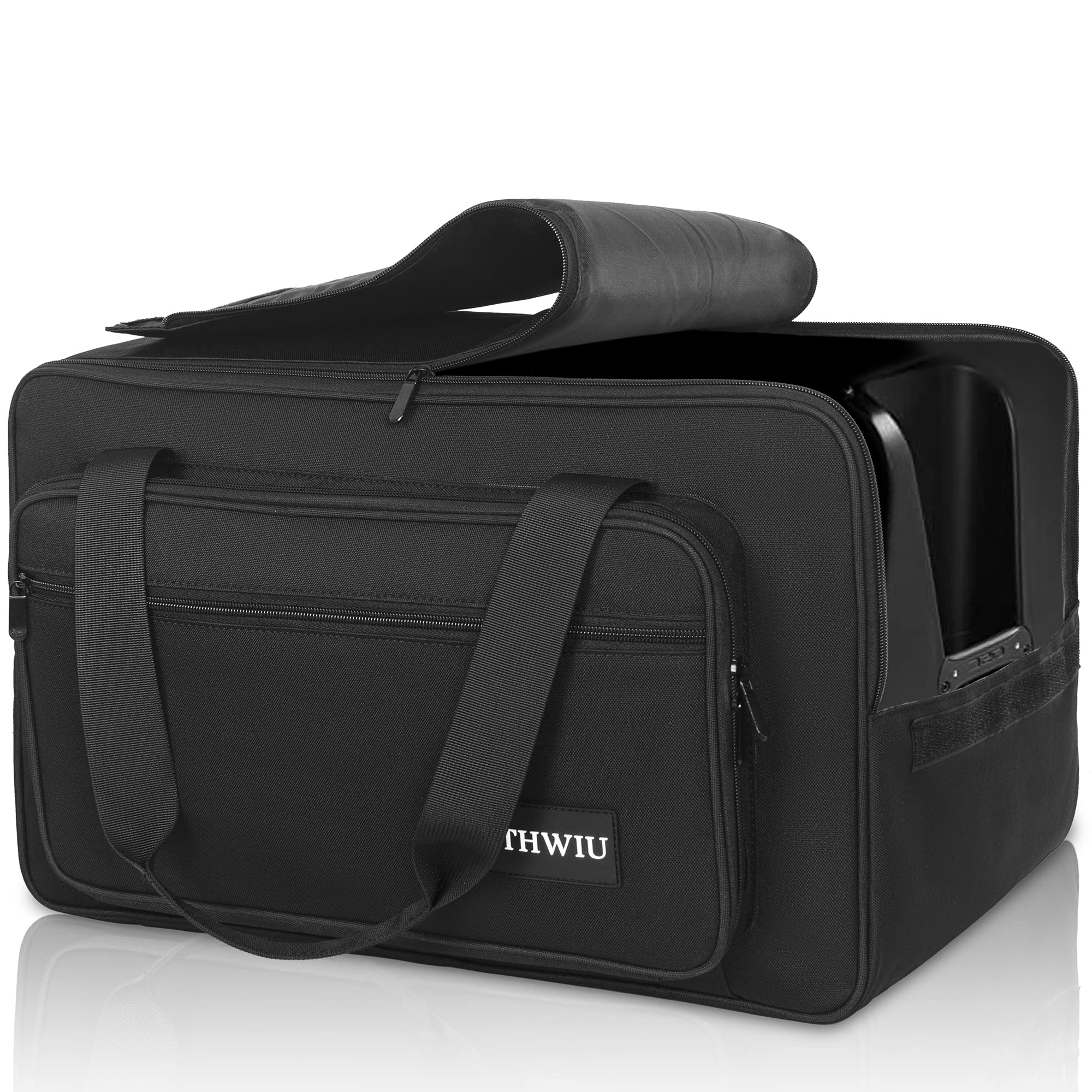 ITHWIU Speaker Tote Bag for Compact 10" Speaker Cabinets; Heavy-Duty Fits QSC K10, Yamaha DXR10 and more (IT-TOTE10), Black