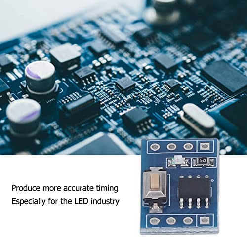 Kadimendium Microcontroller System Development Board, Professional Singlechip System Development Board Strong Encryption 4 Set Accurate Timing PCB for LED Industry