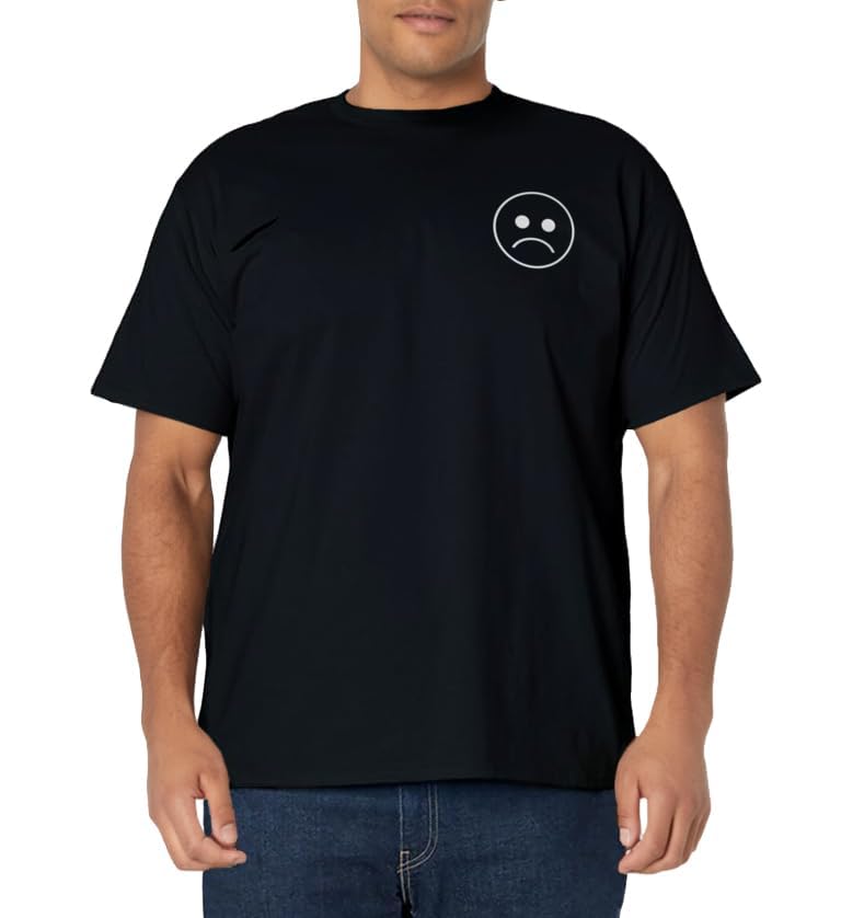 Face Aesthetic Vaporwave Sad Boi Sad Face Sadboi Egirl Eboy T-Shirt