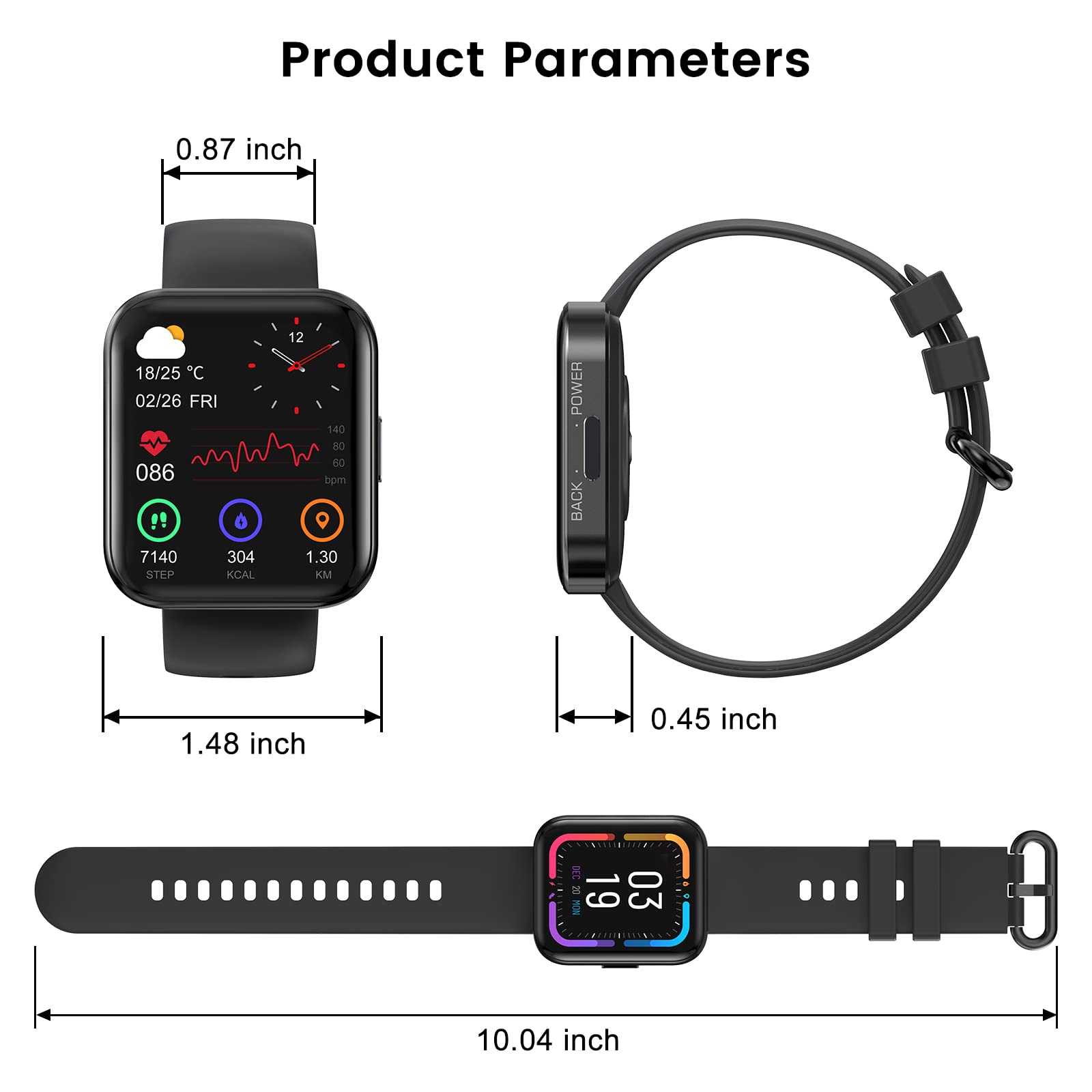 KOSPET Tank M1 PRO Smart Watch for Women