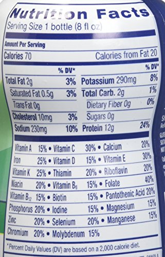 Ensure Light Nutrition Shake Vanilla, 48 Fl Oz, 6 Count