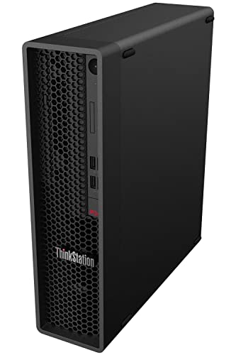 Lenovo ThinkStation P340 SFF Home & Business Desktop (Intel i7-10700 8-Core, 128GB RAM, 2TB PCIe SSD, Intel UHD 630, USB 3.2, Display Port, SD Card, Black, Win 10 Pro) Refurbished (Renewed)
