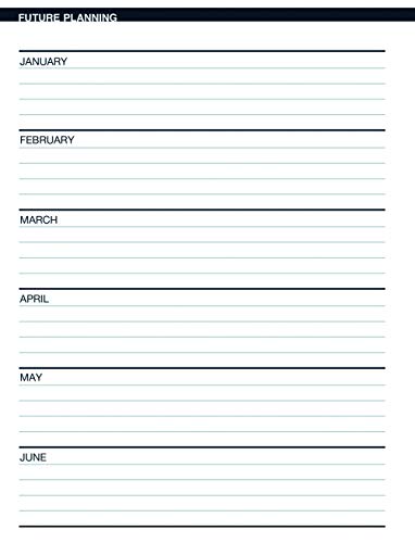 House of Doolittle 2023-2024 Monthly Calendar Planner, 2 Years, Expense Log, 6.9 x 8.75 Inches, Black Leatherette Cover (HOD268002-23)