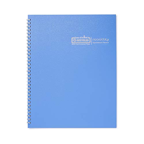 House of Doolittle Seasonal Monthly Planner, Seasonal Artwork, 10 x 7, Light Blue Cover, 12-Month (Jan to Dec): 2023