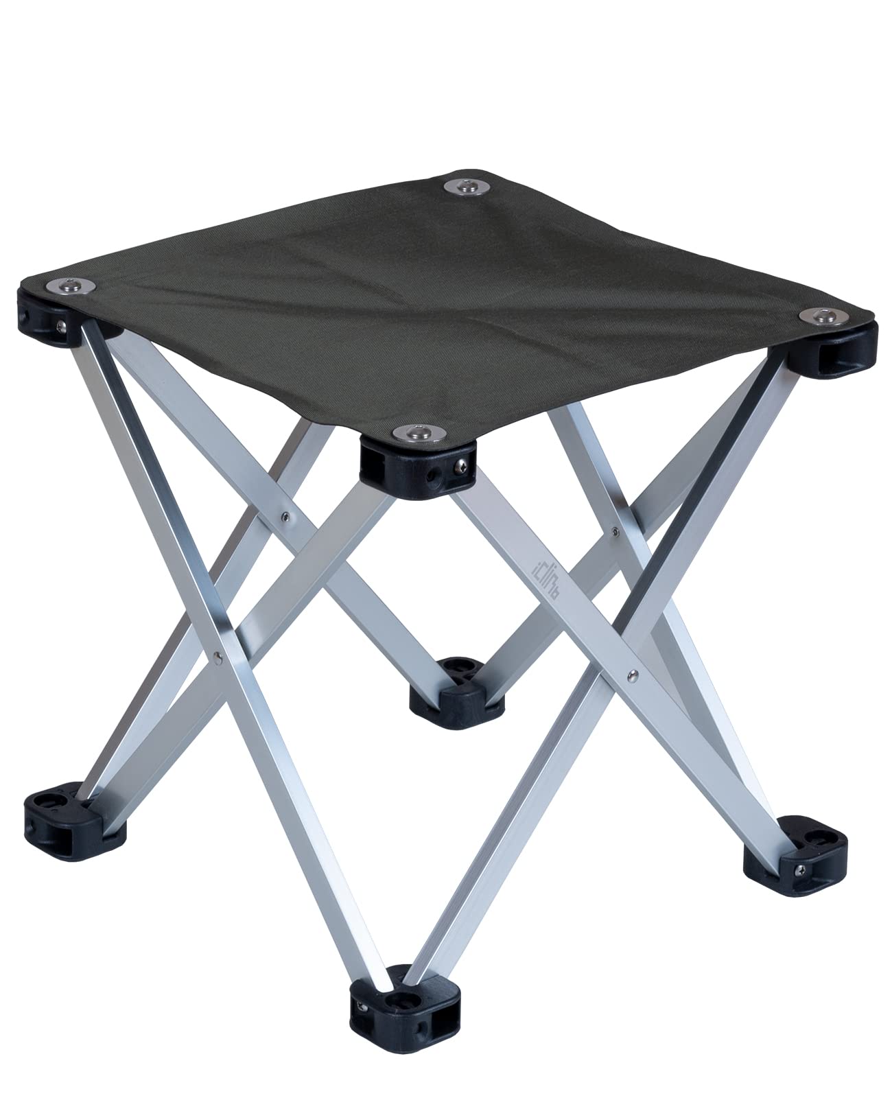 iClimb Ultralight Compact Camping Folding Stool with Carry Bag, Two Size (1, S)