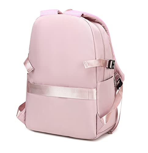 Teecho Stylish School Backpack For Men and Women Roomy Girl Book Bag Cute Shoolbag Purple