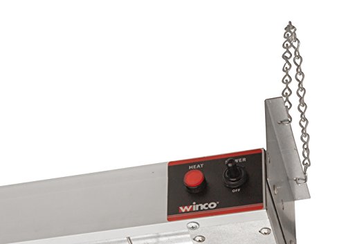 Winco ESH-72 Food Strip Heater, 72", Silver