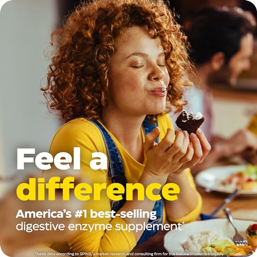 Enzymedica Digest Gold + ATPro, Maximum Strength Digestive Enzymes, Helps Digest Large Meals for Instant Bloating Relief, 240 Count