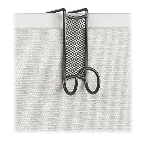 Safco Onyx Panel/Door Coat Hook, Steel, Charcoal