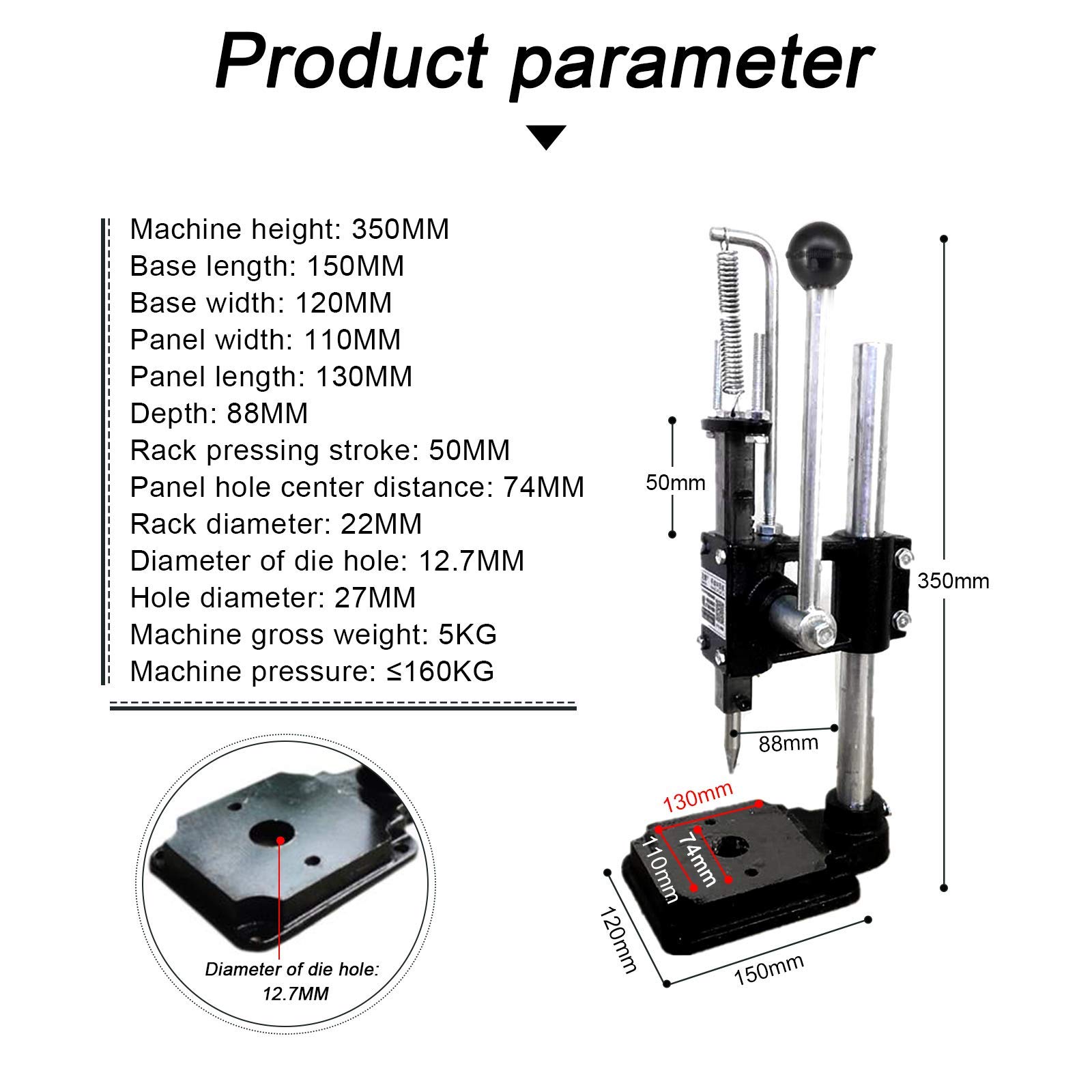 JIAWANSHUN Oyster Shucker Manual Oyster Shucking Machine Oyster Shell Opener Machine Oyster Opener Set Clam Opener Oyster Sheller Oyster Shucking Tool Seafood Tools
