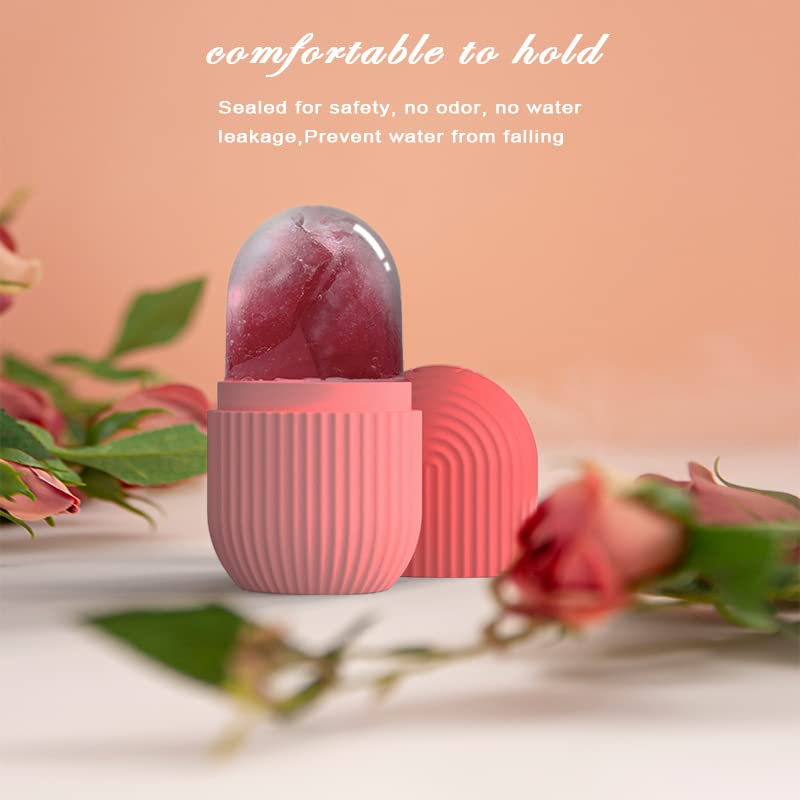 Ice Face Roller, Ice Roller For Face And Eye,Puffiness Relief Tighten Skin,Clean Pores,Beauty Massage Silicone Face Ice Mold,Gifts For Women.