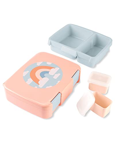 Skip Hop Kids Bento Lunch Box, Ages 3+, Sparks Rainbow