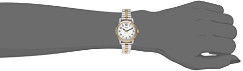 Timex Women's T2N068 Essex Avenue Two-Tone Stainless Steel Expansion Band Watch