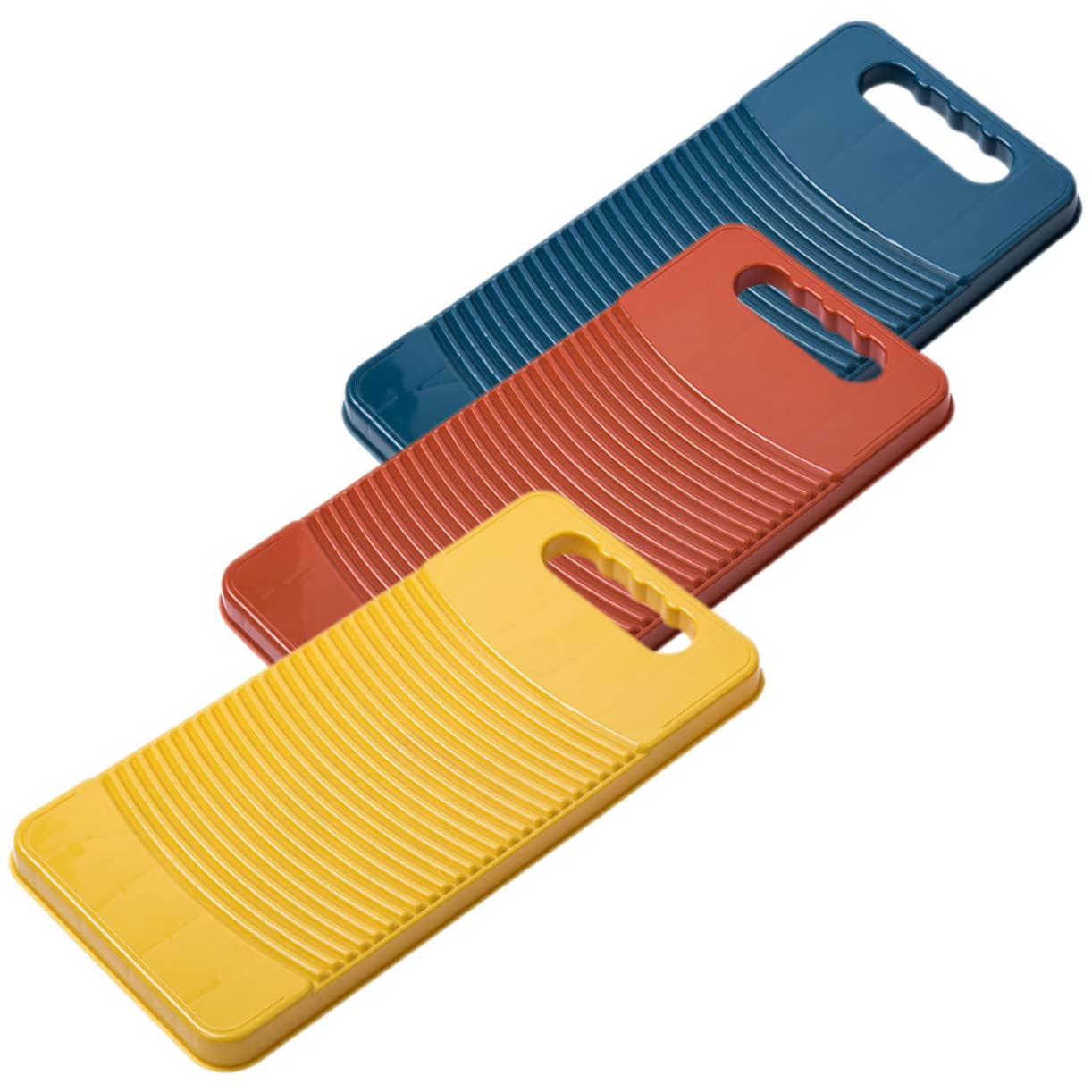 FONDOTIN 3pcs mini washboard Household Washing Board wash board small washboard for hand washing clothes small washing boards washing washboard plastic color contrast child coat board pp