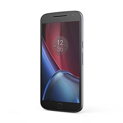 Motorola Moto G4 Plus XT1641 Unlocked GSM 4G LTE Phone w/ 16MP Camera - Black (Renewed)