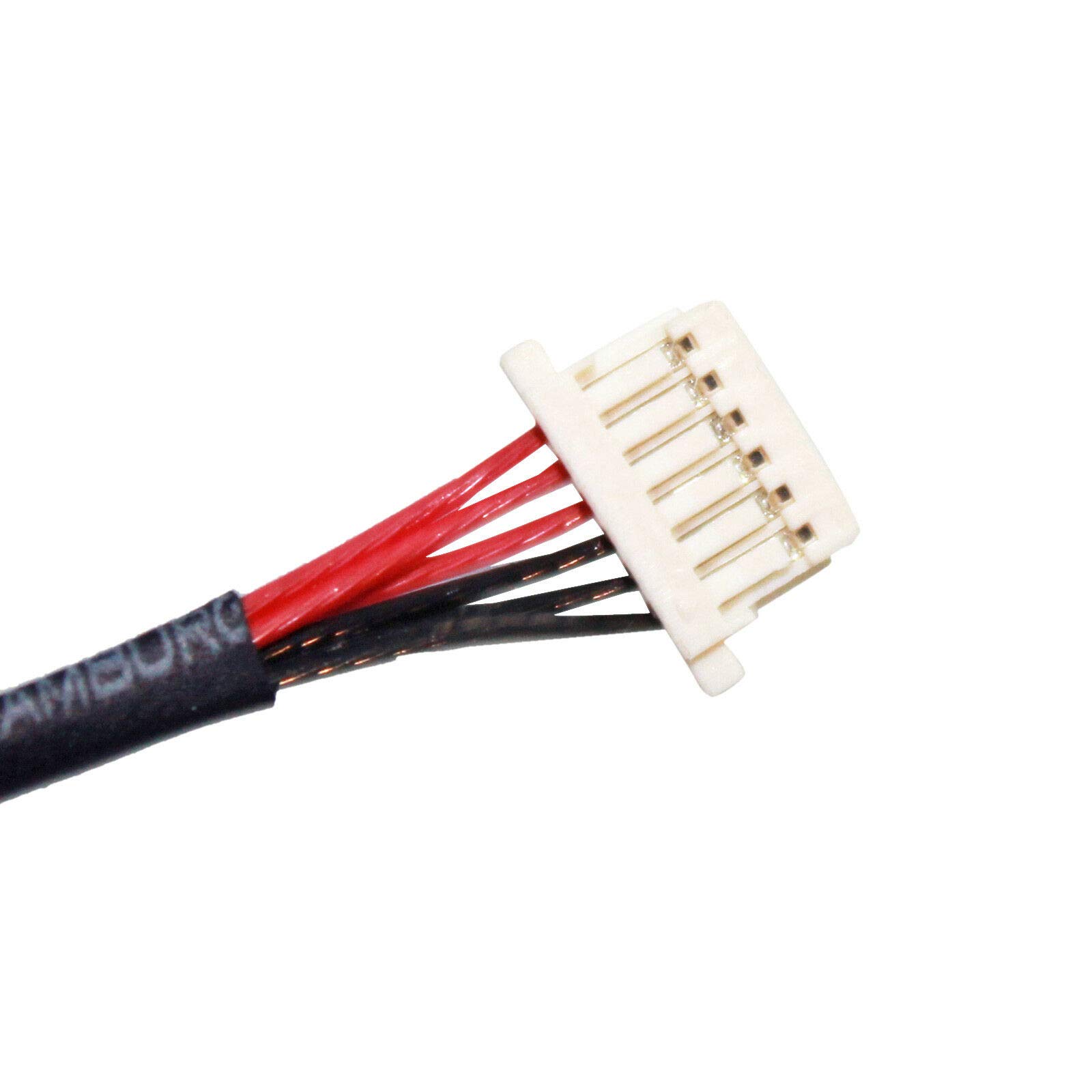 GinTai DC Power Jack with Cable Socket Plug Charging Port Replacement for Samsung Serie 7 Slate XE700T1A-H01AU XE700T1A-A06US
