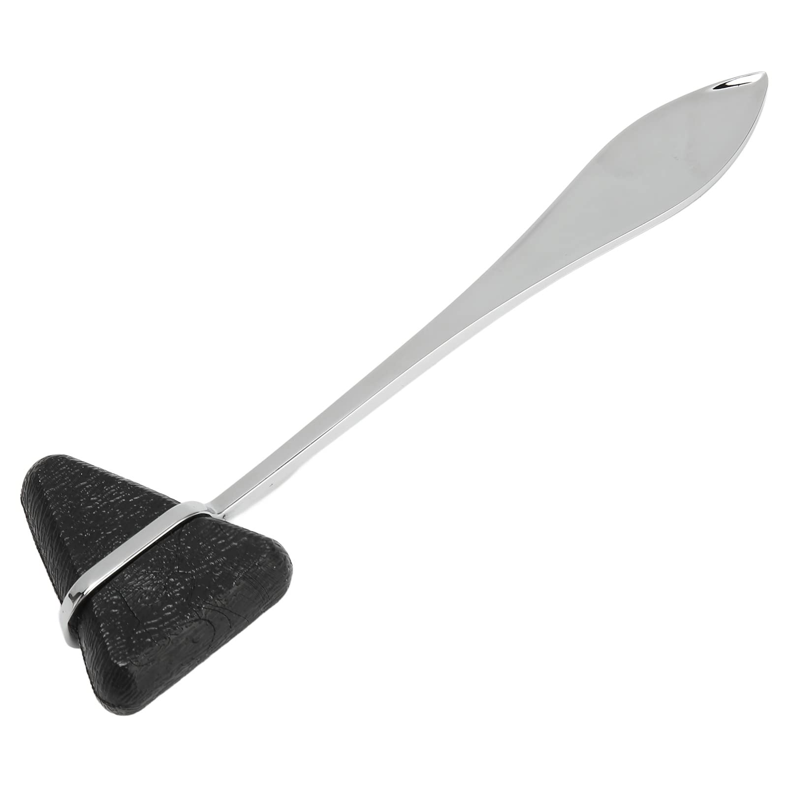 Percussion Hammer, Comfortable Hitting Neurological Diagnostic Hammer Zinc Alloy Trilateral Shaped Moderate Strength for Skin Surfaces