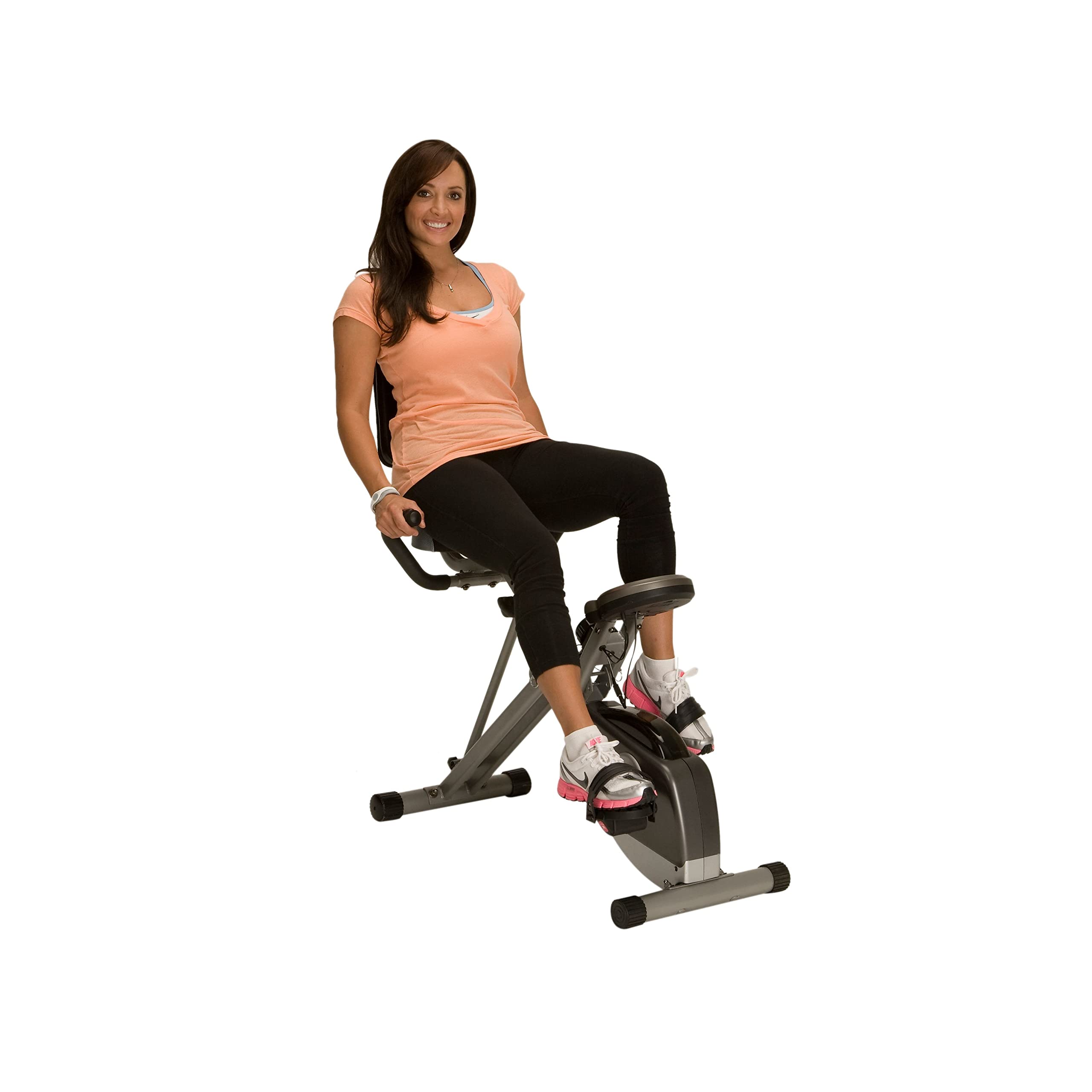 Exerpeutic 400XL Folding Recumbent Exercise Bike