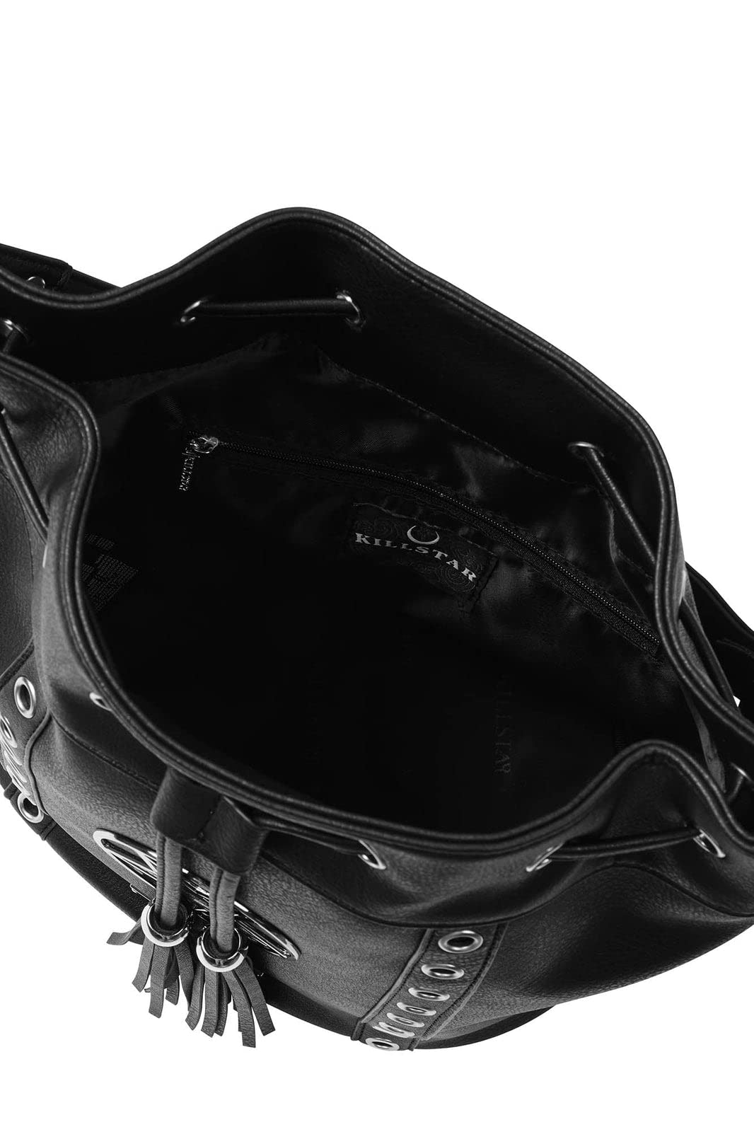 Killstar Sweet Terror Pentagram Studded Bucket Bag Crossbody Purse