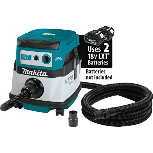 Makita XCV07PTX 18V x2 LXT BL 2.1 gallon Hepa Dust Extractor Kit