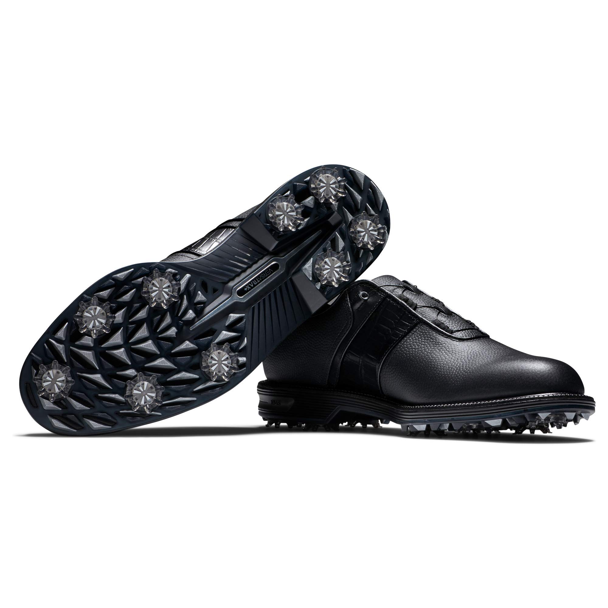 FootJoy Men's Premiere Series-Packard Boa Golf Shoe, Black/Black, 12