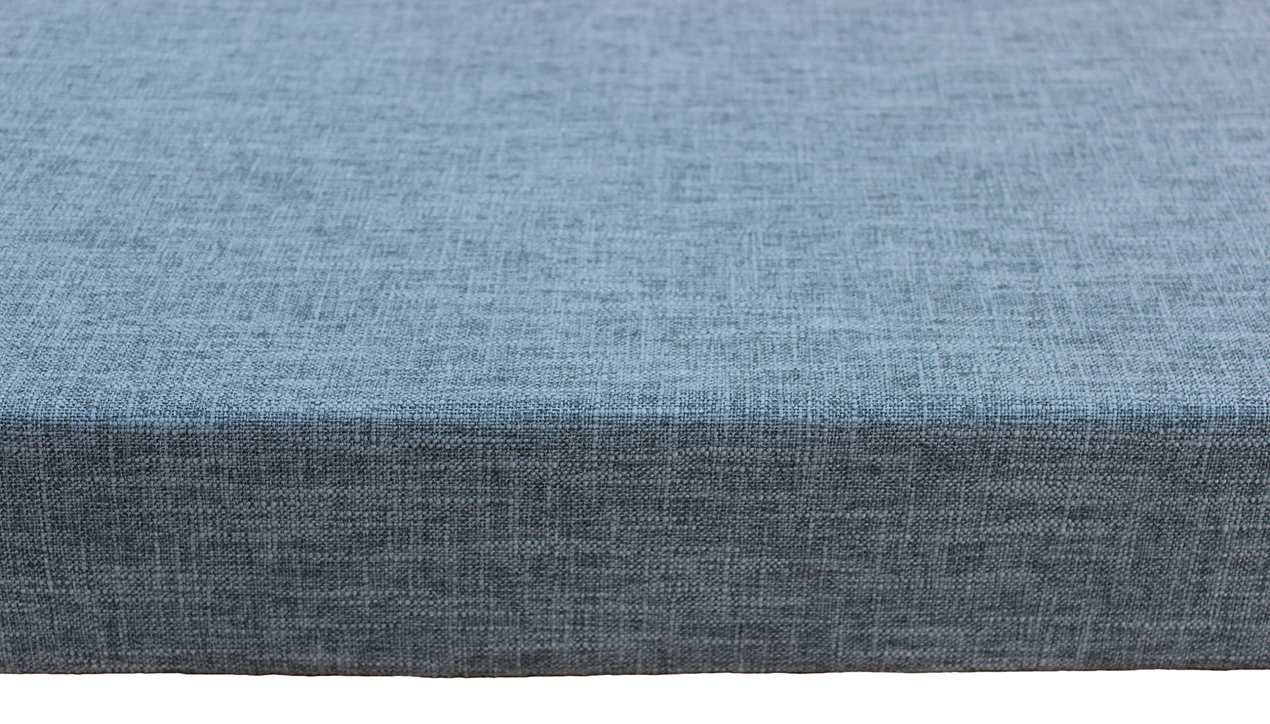 Jininworl Washable Bench Cushion, Non-Slip Bench Pad for Shoe Storage, Window, Piano, Dining (Nardo Grey; Personalize)