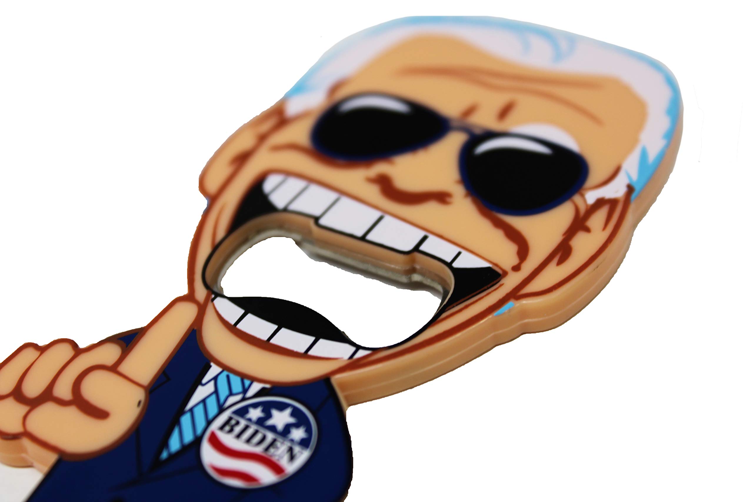 Joe Biden Big Bite bottle opener magnet