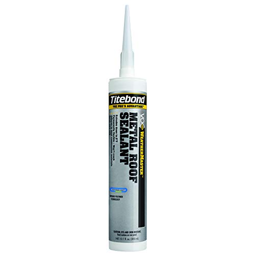 Titebond WeatherMaster Metal Roof Sealant 61821 Green 10.1-Oz