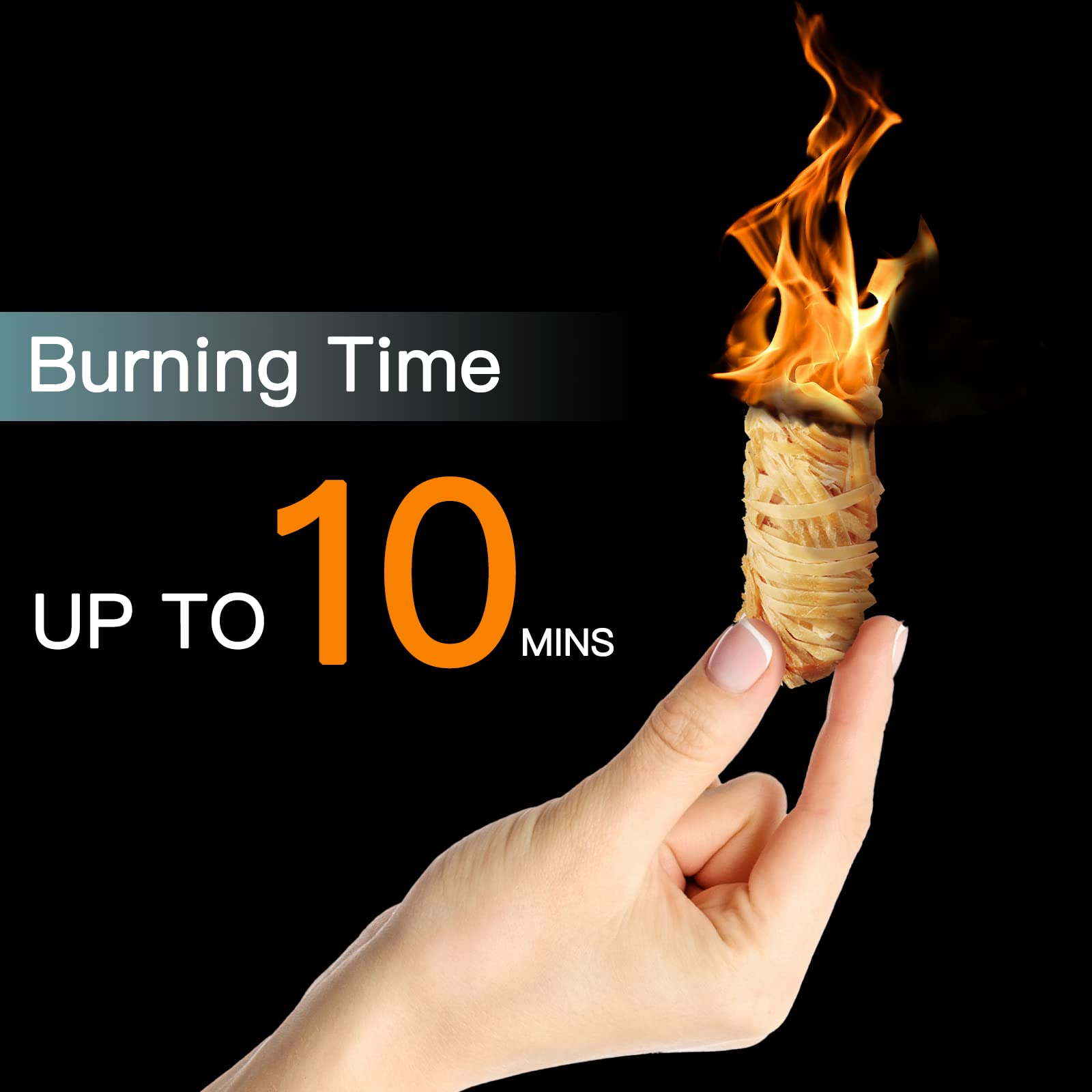 Fire Starters, 60 pcs Charcoal Starter, All Weather Charcoal Starters, for Indoor Fireplace, Campfires, Fire Pit, Chimney, Pizza Oven, BBQ, Made with Natural Hardwood