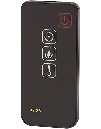 GENGQIANSI Replacement for Hampton Bay Electric Fireplace Heater Remote Control 18-751-93-Y 18-751-48 18-751-204-Y
