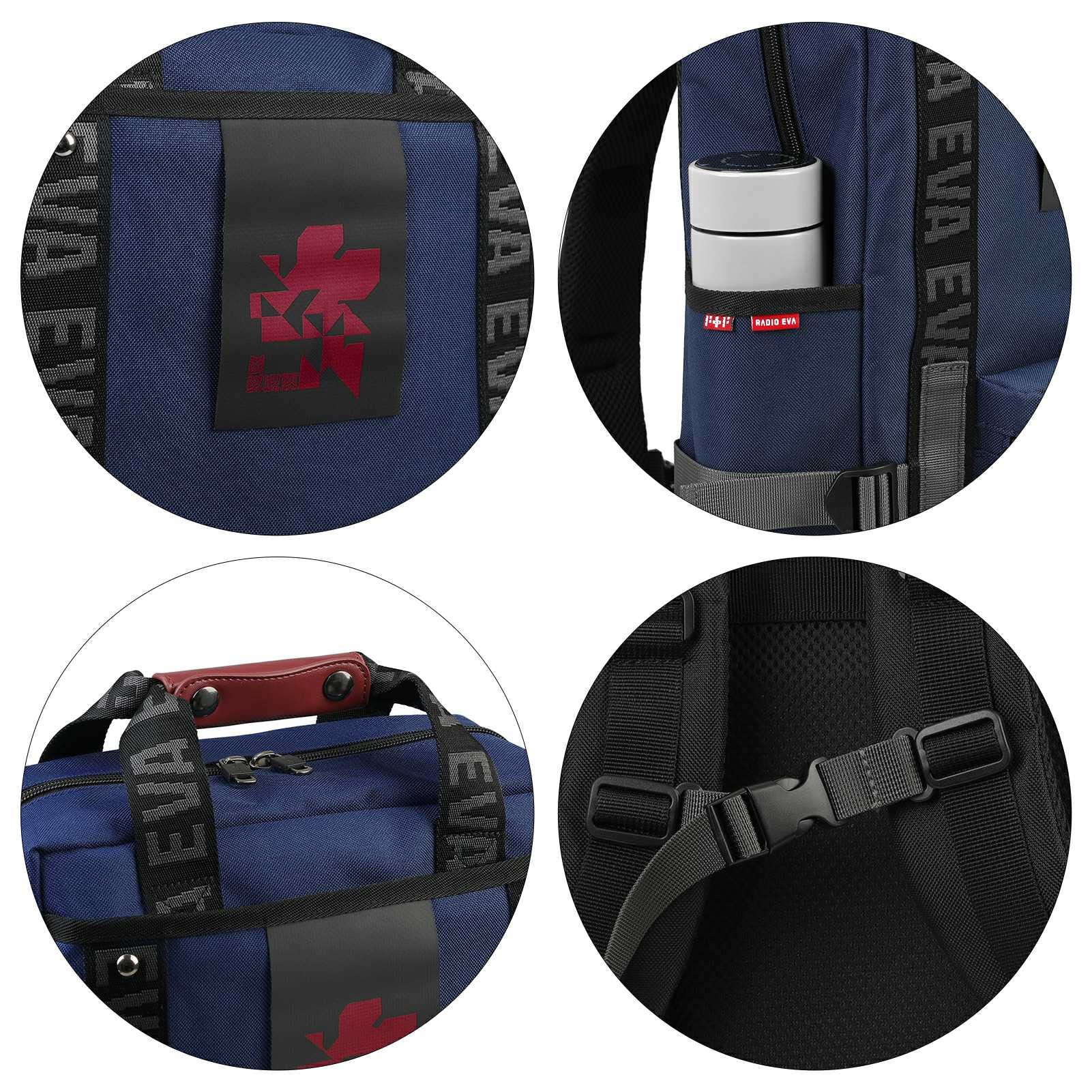 FIREFIRST Evangelion Backpack for Men Women 15.6β Laptop Backpacks Travel Leisure Backpack