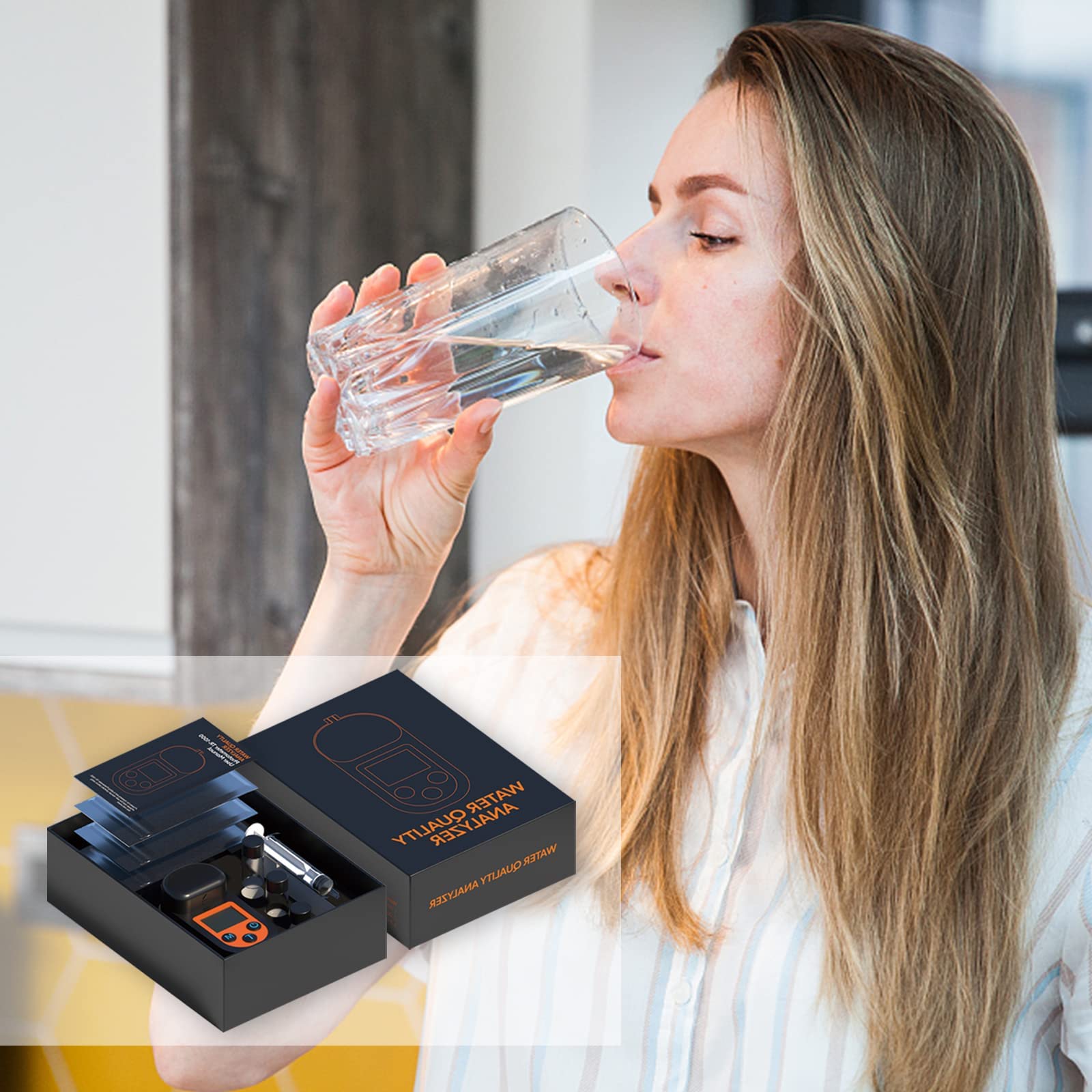 PH and TDS Meter for Water - TESPERT pH Tester Digital - TDS Meter Digital Water Tester, Testing Free Chlorine, Total Alkalinity and pH