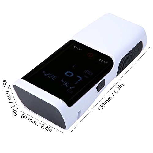 MT-C1 Pinless Moisture Meter, Non-Invasive Digital LED Moisture Detector for Softwood Drywall
