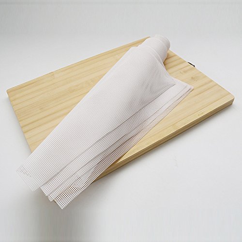 INCHANT 3Pcs/set,Reusable Silicone Steamer Mesh, BPA Free Non-stick Liner/Mat/Mesh Rectangle Dumplings Mat Pad,Steamed Buns Baking Pastry Dim Sum Mesh,Home Kitchen Cooking Tools (23.6 * 15.7 inch)