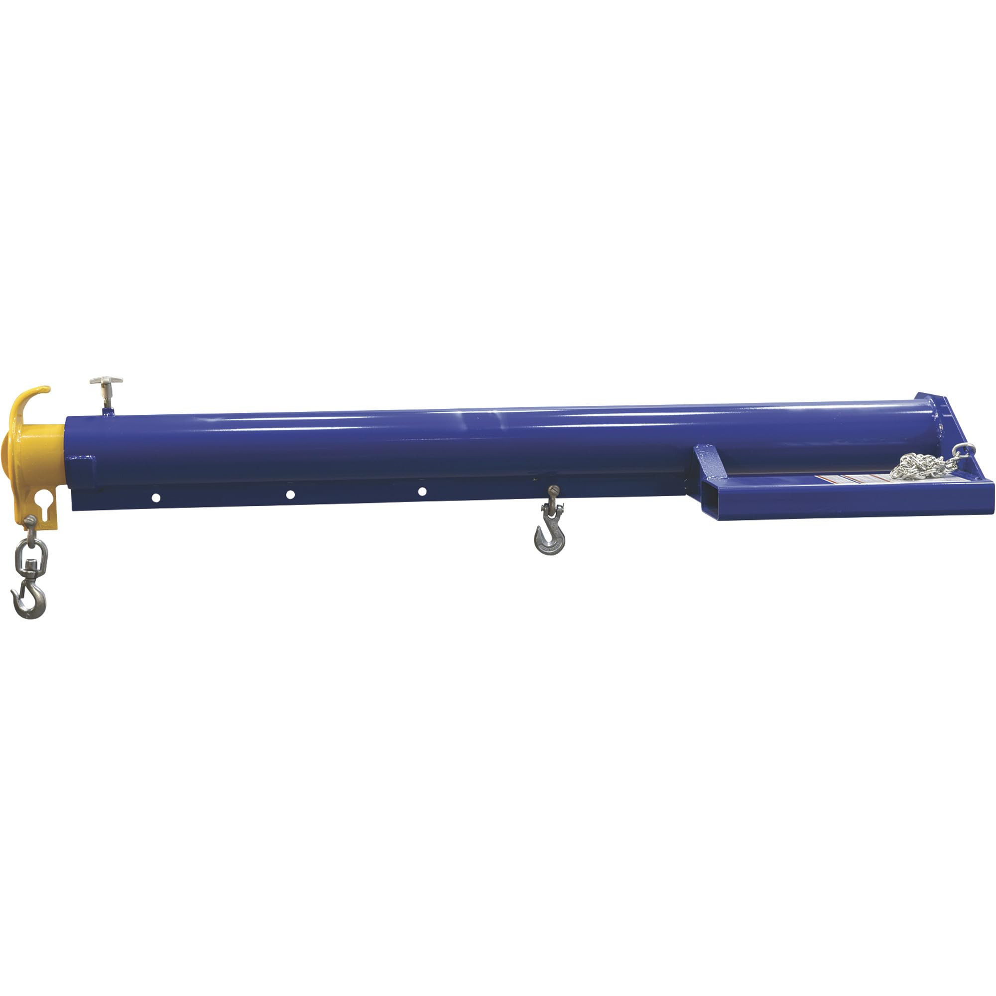 Vestil LM-EBT-4-24 Forklift Telescoping Jib Boom Crane Economaster, 4000 Lb, Lot of 1