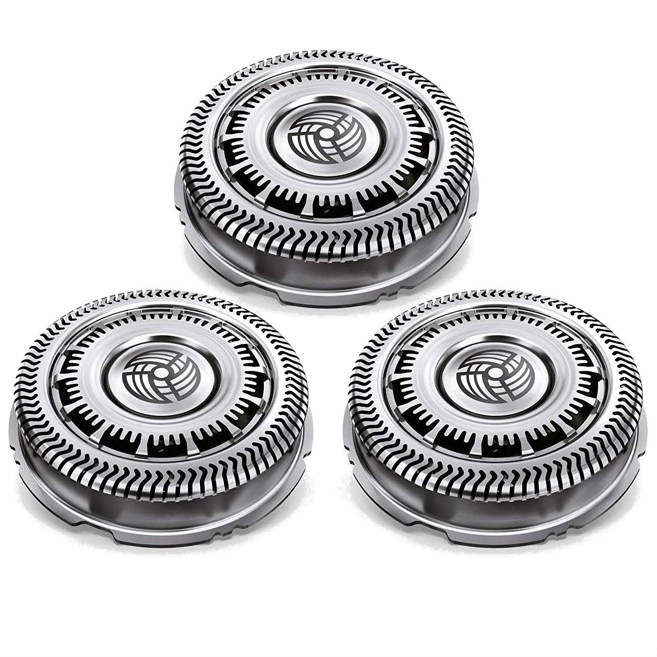 Philips Norelco SH71/52 Stainless Steel Replacement Blades for Angular 5000 Series and Series 7000 Electric Shavers with V-Track Precision Blades - (2 Pack)