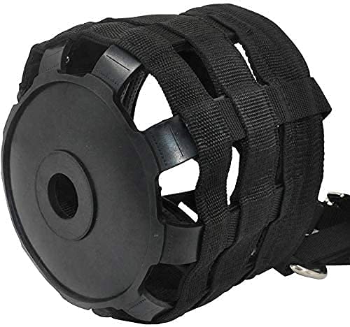 UDRENM Horse Grazing Muzzle with Halter for Horse Easy Breathe and Comfortable (M)