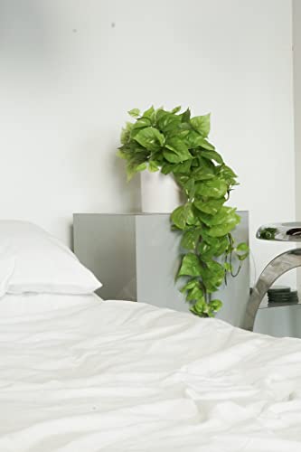 Retrograde 32" Realistic Fake Pothos Ivy Plant Silk Artificial Plant Large (Light Green)