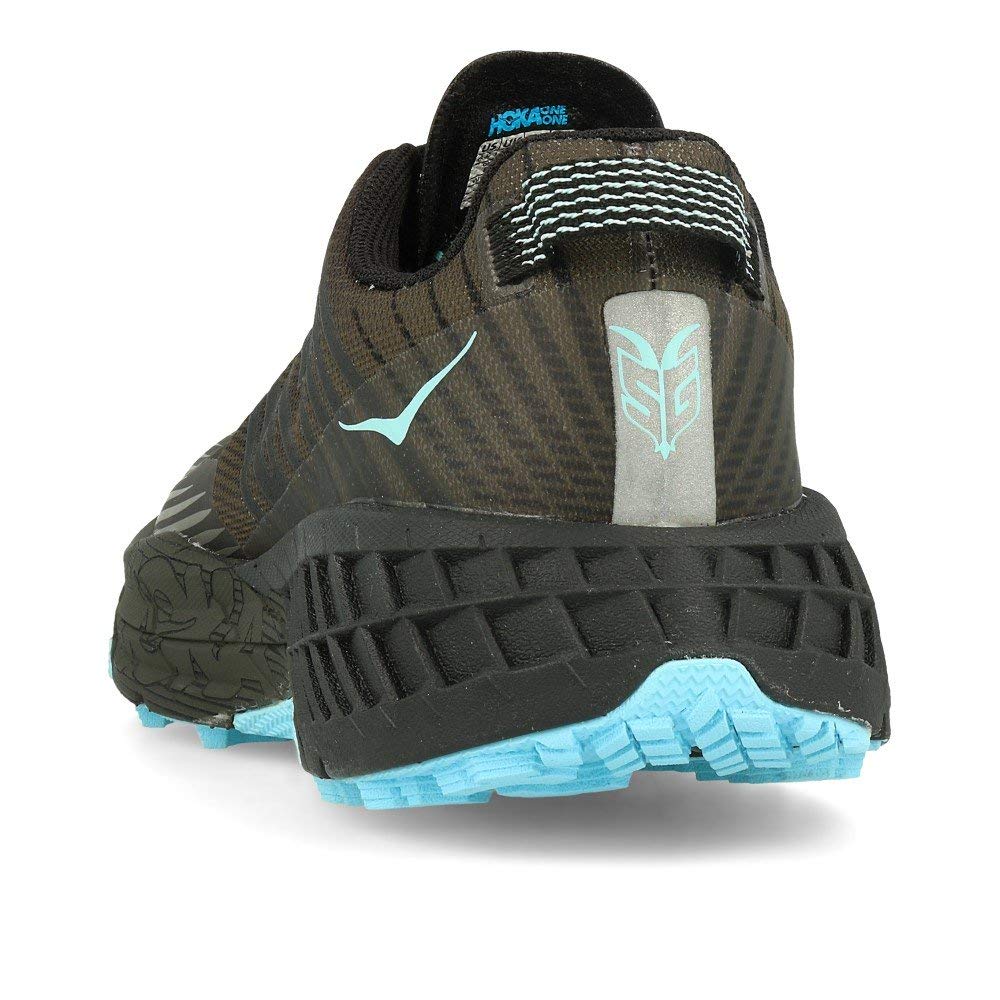 HOKA ONE ONE Womens Speedgoat 4 GTX Mesh Anthracite Dark Gull Grey Trainers 9.5 US