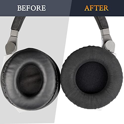 SOULWIT Nano Cloth Earpads Replacement for JBL Synchros E50 E50BT S500 S700 Wireless Headphones, Ear Pads Cushions with Noise Isolation Foam